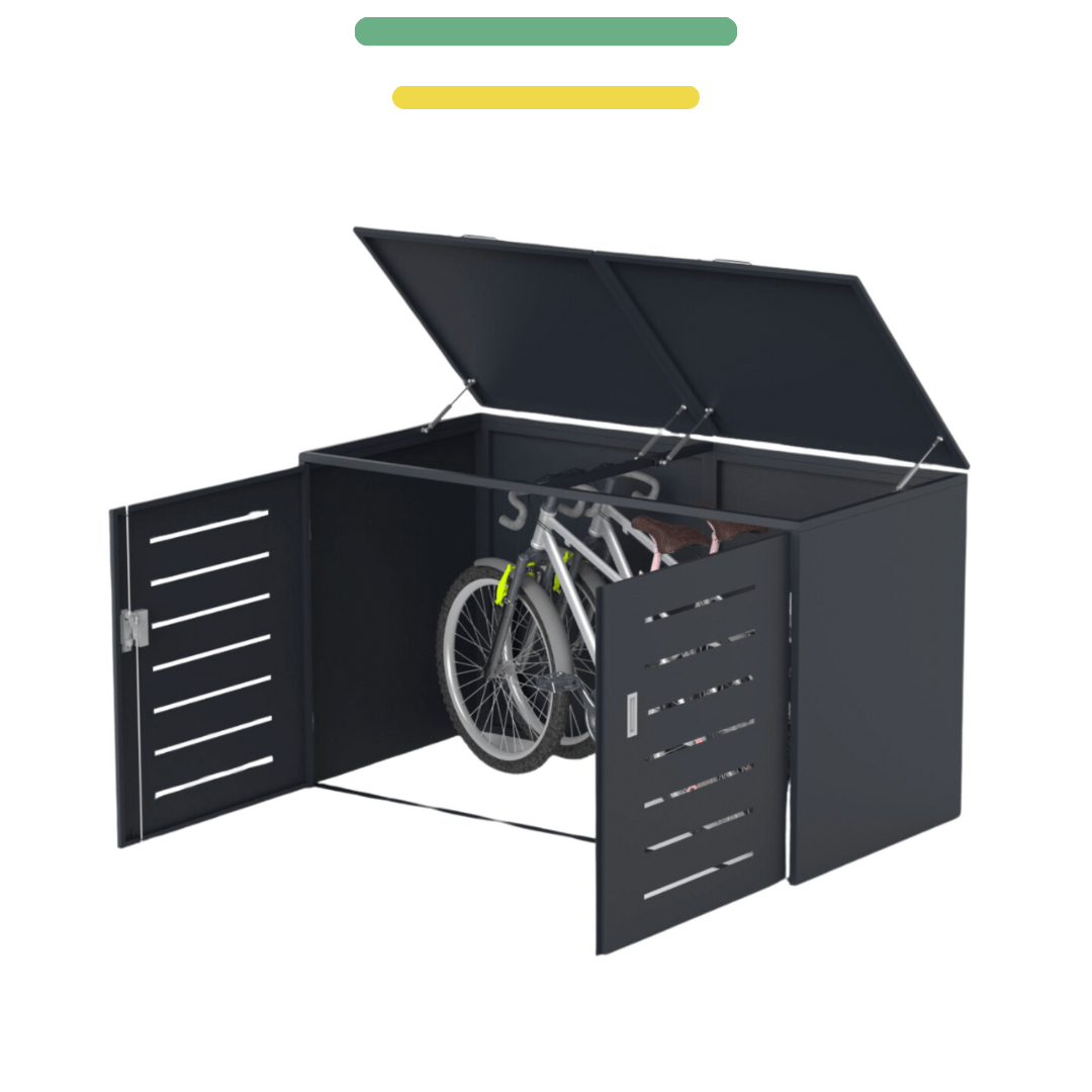 Fahrradgaragen Fahrradboxen Allzweckboxen online kaufen – My Muelltonne
