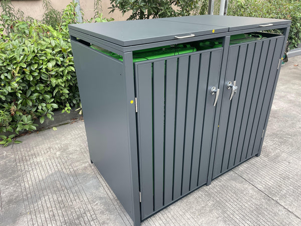 DIRITTO DIY garbage bin box for 2 bins – My Muelltonne