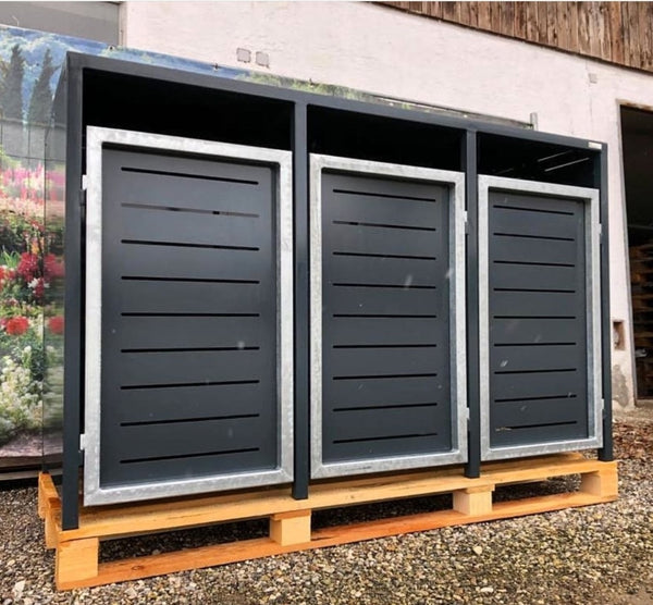 PREMIUM Design 3-bin box – My Muelltonne