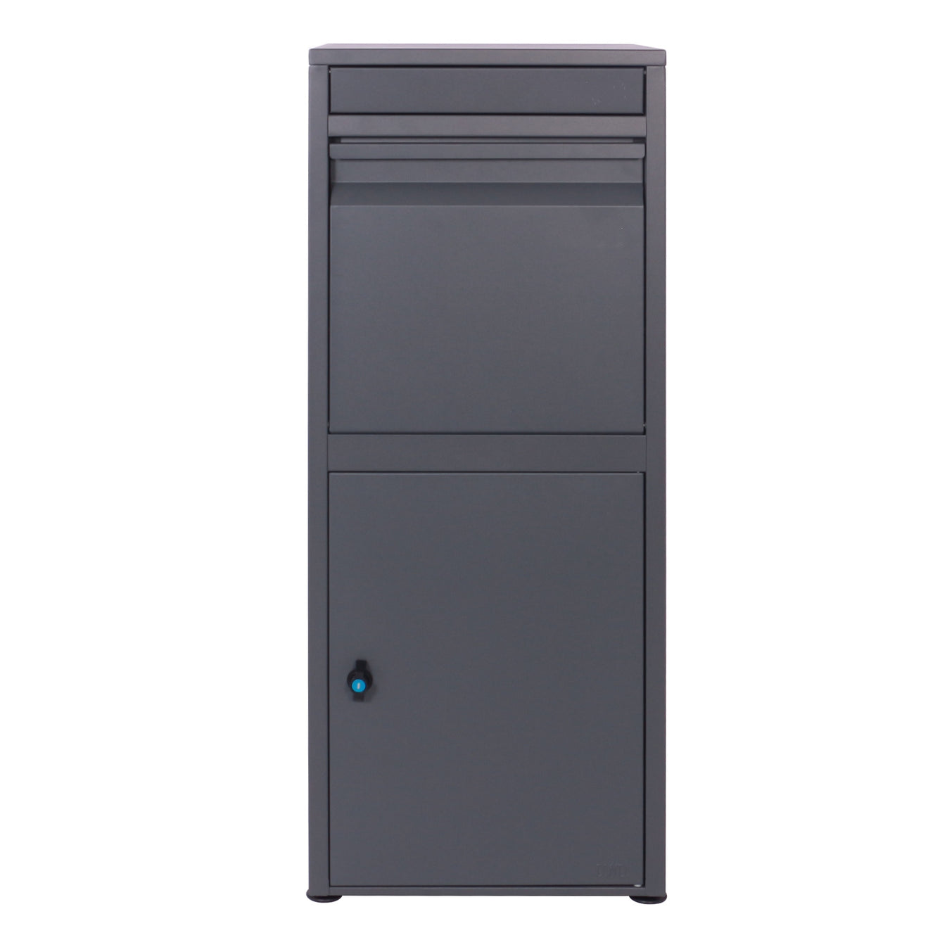 DIY Paketbox anthrazit – sicherer Paketkasten für Zuhause – My Muelltonne