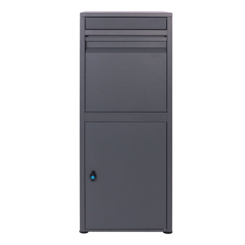 DIY Paketbox anthrazit – sicherer Paketkasten für Zuhause – My Muelltonne